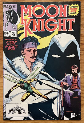 MARVEL MOON KNIGHT #35 (JAN 1983) FT. X-MEN & FANTASTIC FOUR | eBay