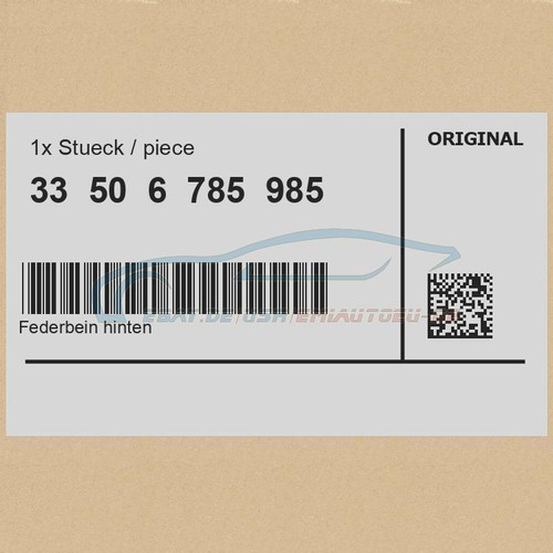 Original BMW 33506785985 - [SUPER PREIS] Federbein hinten | eBay