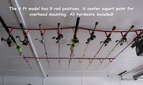 Ceiling Mount Fishing Rod Holder | Shelly Lighting Ceiling Mount Fishing Rod Holder | Shelly Lighting