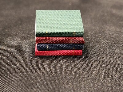 Pack of 4 Dollhouse Miniature Vintage Antique Looking Library Books | eBay