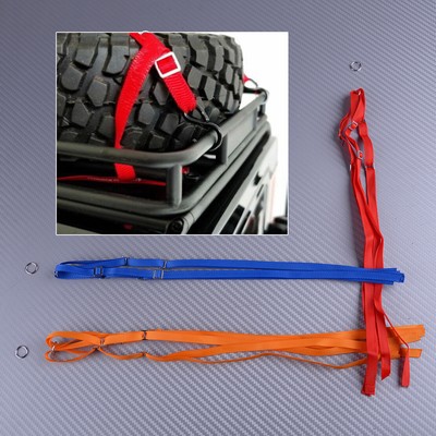RC 1/5 1/10 3-Point Spare Tire Tie Down Strap fit for Traxxas UDR TRX-4 ...