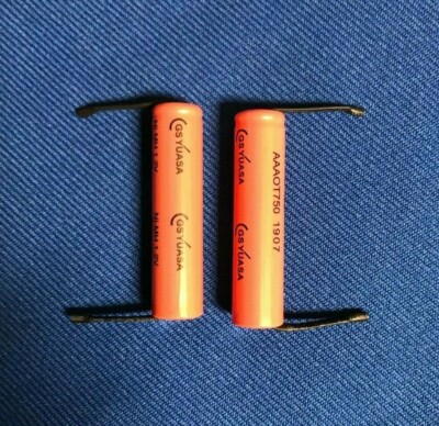 20pcs Japan"GS Yuasa"AAA"750mAh NiMh Flat+TABS+Tube*Replace Upgrade ...