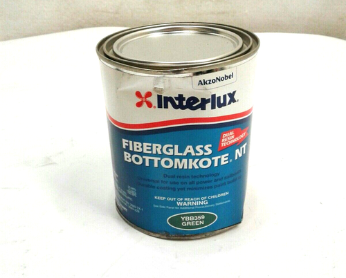 Interlux Fiberglass BottomKote NT Dual Resin Technology YBB359 Green 1 ...
