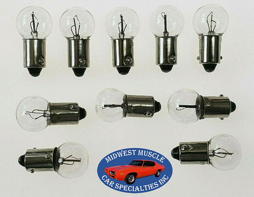 Light Bulb 257 Flashing Clear Lamp Single Contact Base Style GM GMC ...