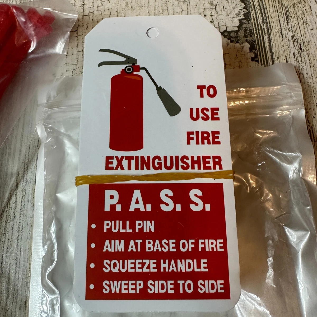 Fire Extinguisher Pass