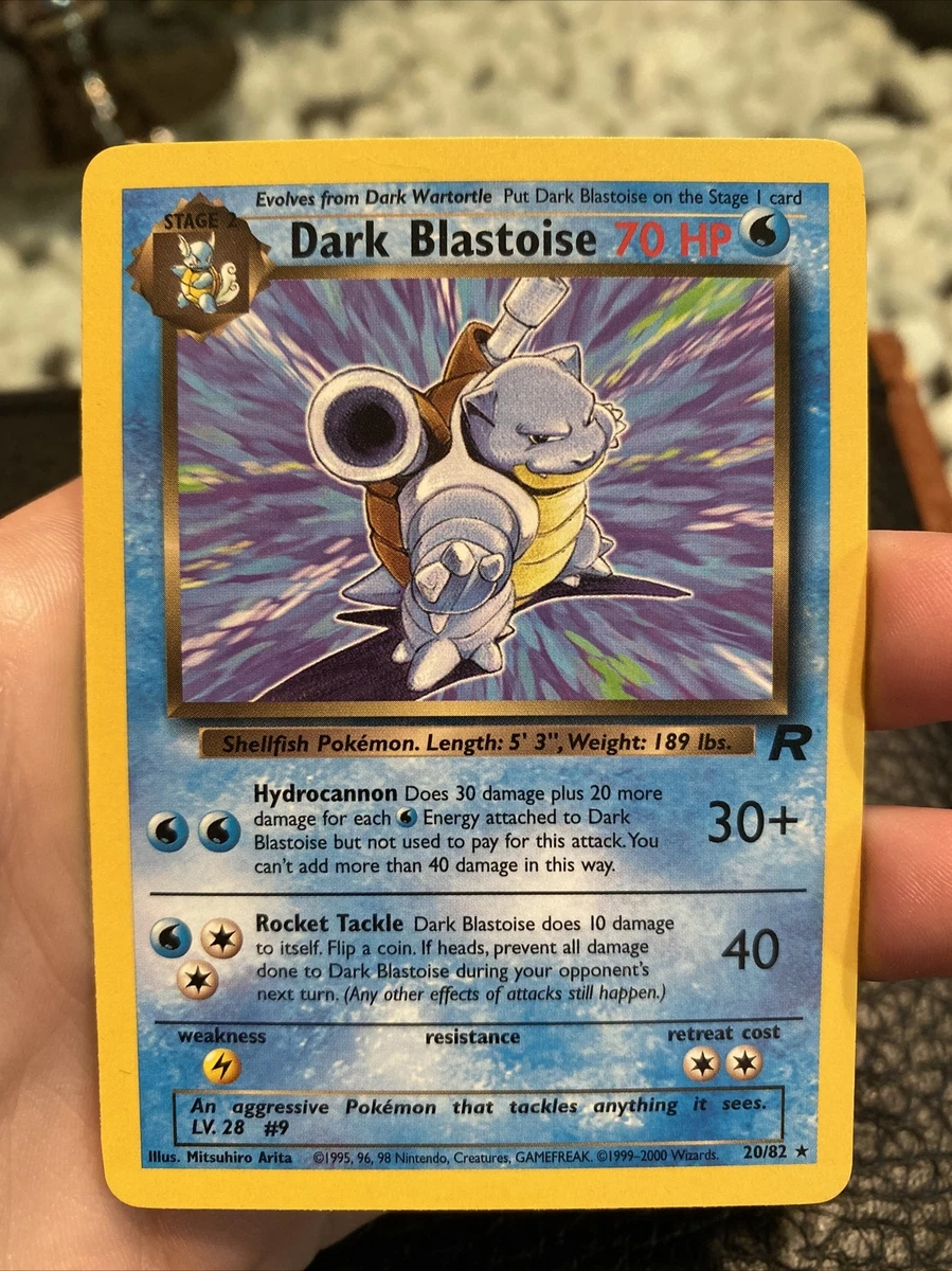 Dark Blastoise Card