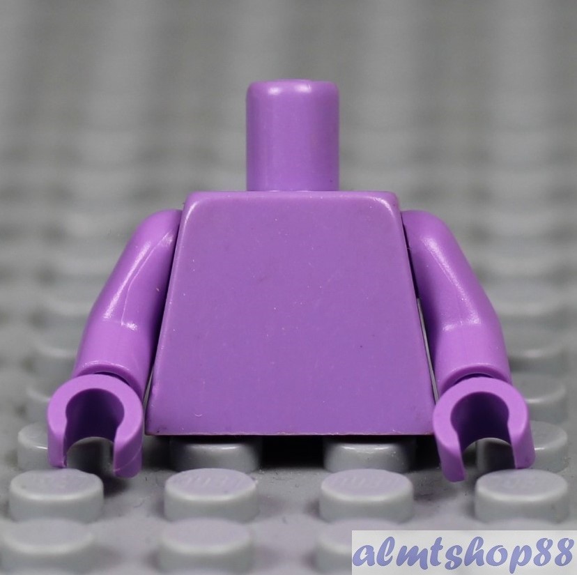 LEGO - Minifigure Torso Plain - PICK YOUR COLOR - Solid Monochrome ...