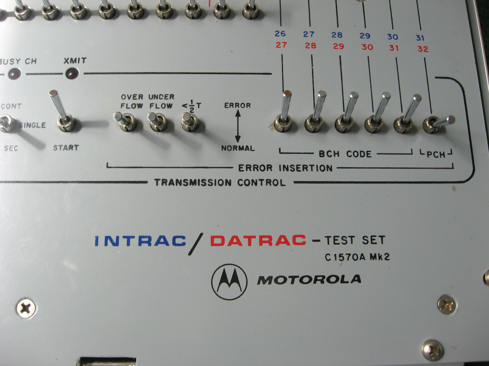 Motorola Intrac Datrac C1570A Mk2 Test Set in Case w Cables Manuals ...