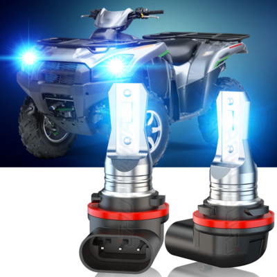 For 2018 Honda ATV TRX250X (A) ,8000K Ice Blue LED Headlight Bulb 12V ...