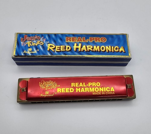 Vintage Real Pro - Reed Harmonica - Fun Zone - Imperial In Original Box | eBay