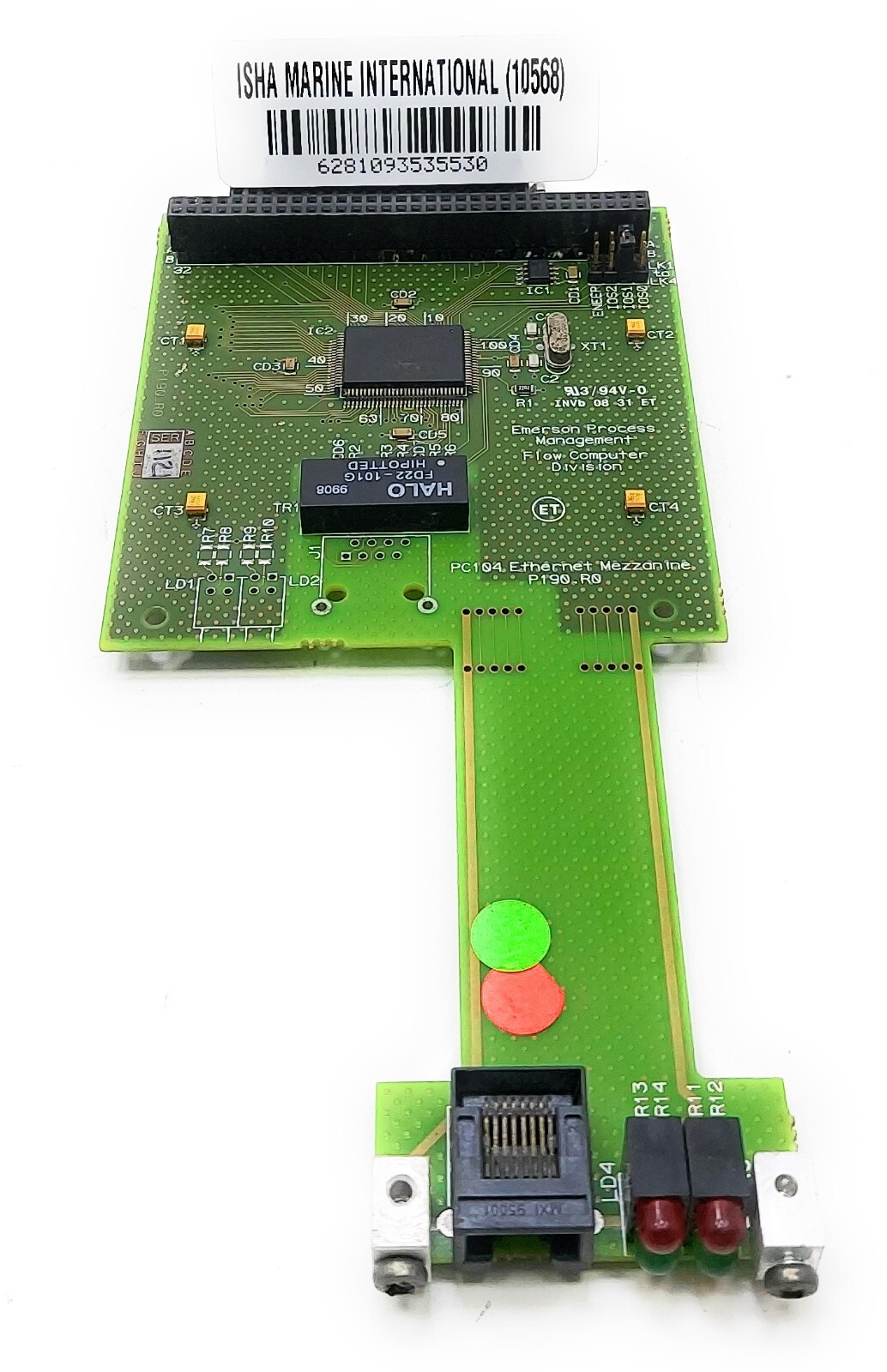 Emerson PC104 Ethernet Mezzanine P190.R0 PCB Card | eBay