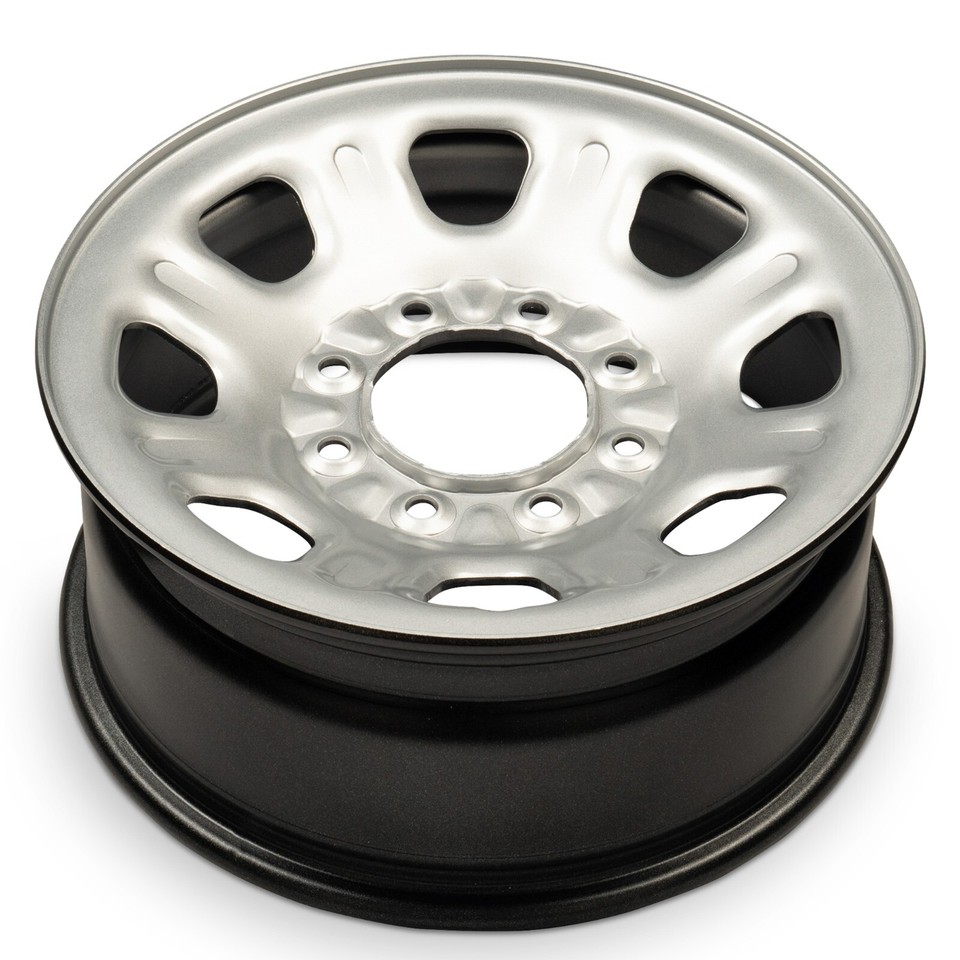 New Wheels For 2011-2025 Chevrolet Silverado 2500 18 Inch Silver Steel ...