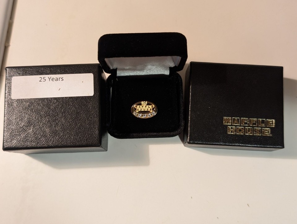 25 years of service waffle house pins | eBay