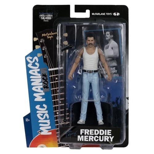 Mcfarlane Music Maniacs Figures - W03 - Metal - 6" Freddie Mercury IN ...