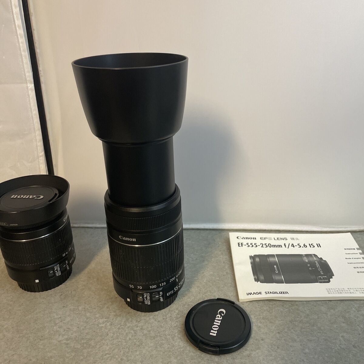 Canon Lens Bundle 2- Zoom Lens Canon EFS 55-250mm f/4-5.6 Canon Lens Bundle 2- Zoom Lens Canon EFS 55-250mm f/4-5.6