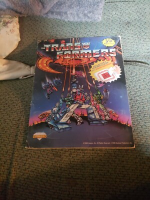 Diamond Transformers The Movie Sticker Album 1986 100% Complete ultra ...