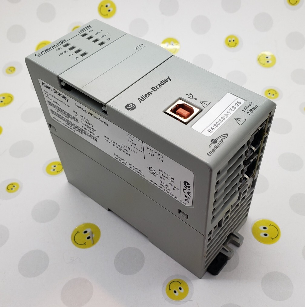 Allen Bradley 1769-L36ERM Ser A CompactLogix EtherNet/IP Motion ...
