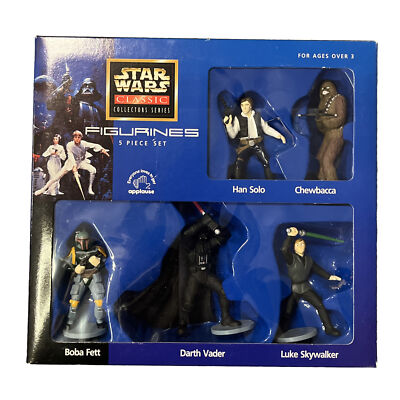 Star Wars Classic Collectors Series Applause Figurines 5 Piece Set 1997 ...