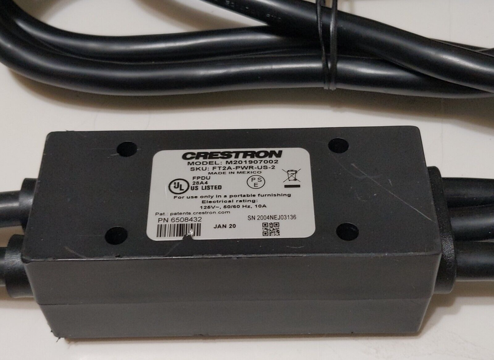 Crestron AC Power Distribution Outlet Module FT2A-PWR-US-1-BASIC ...