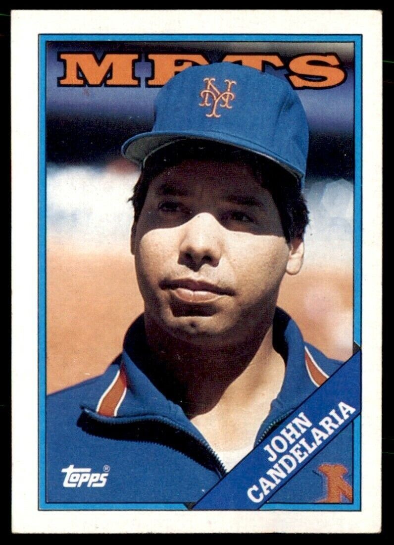 1988 Topps #546 John Candelaria Pitcher New York Mets FREE shipping | eBay