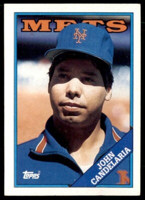 1988 Topps #546 John Candelaria Pitcher New York Mets FREE shipping | eBay