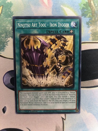 Yugioh! Ninjitsu Art Tool - Iron Digger - MP23-EN202 - Common - 1st ...