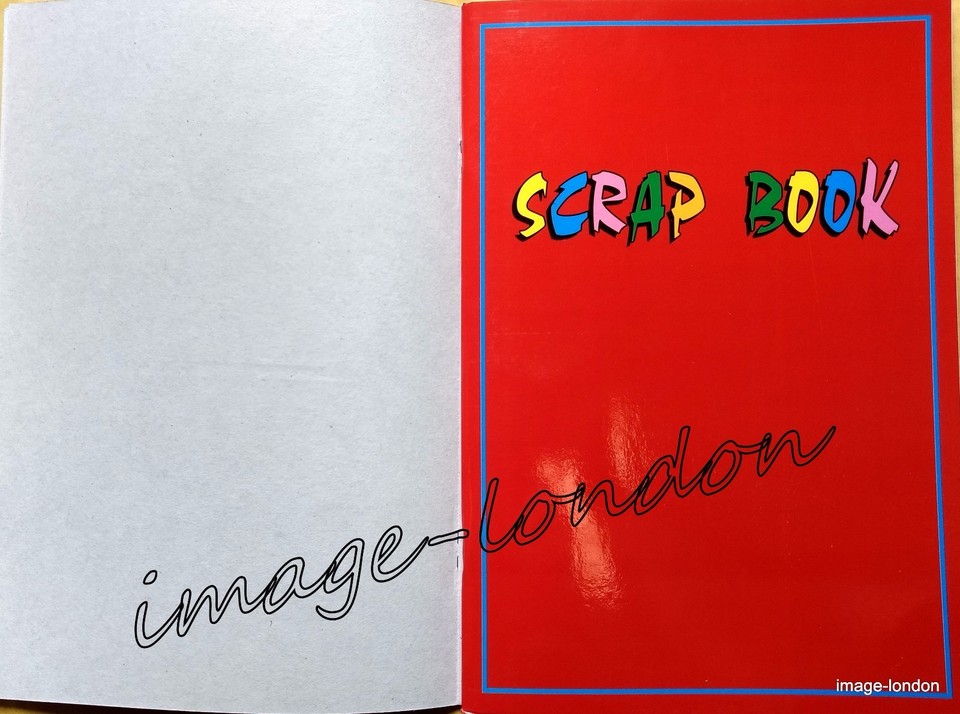 Scrap book A4 size Set of 2 scrap books scrapbook | eBay UK