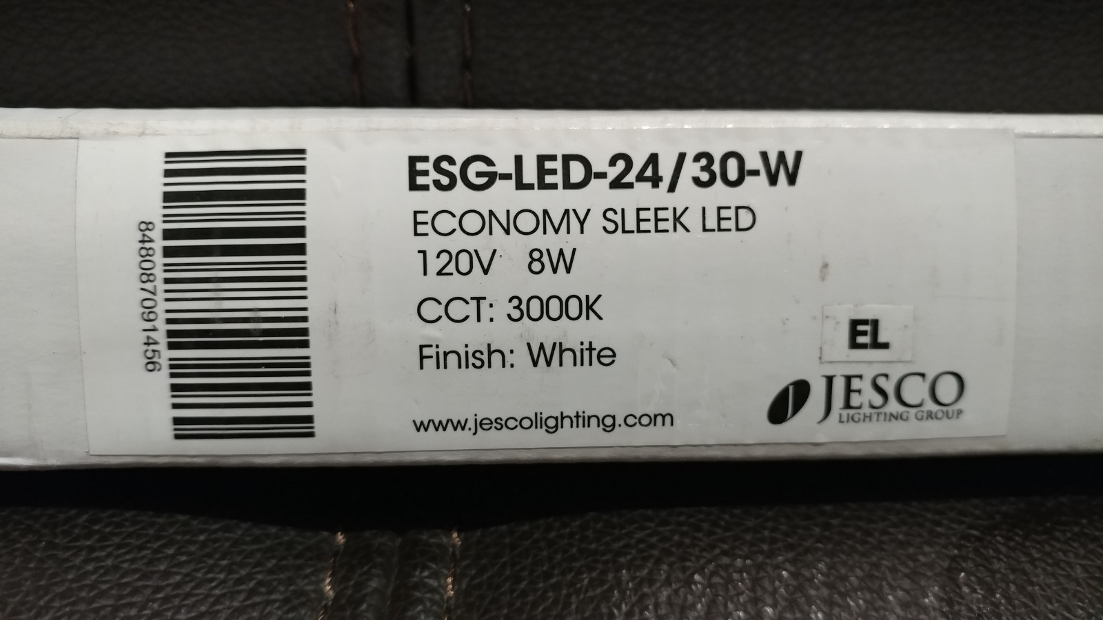 New Jesco Lighting ESG-LED-24/30-W 24" Sleek LED Adjustable Under ...