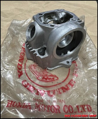 Genuine HONDA 65cc C65 CS65 S65 HEAD CYLINDER P/N 12200-035-601 Japan ...