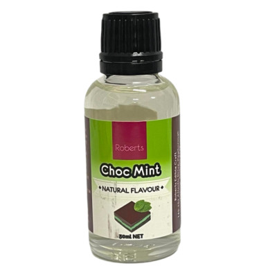 CHOC MINT NATURAL FLAVOUR 30ml by ROBERTS | eBay Australia