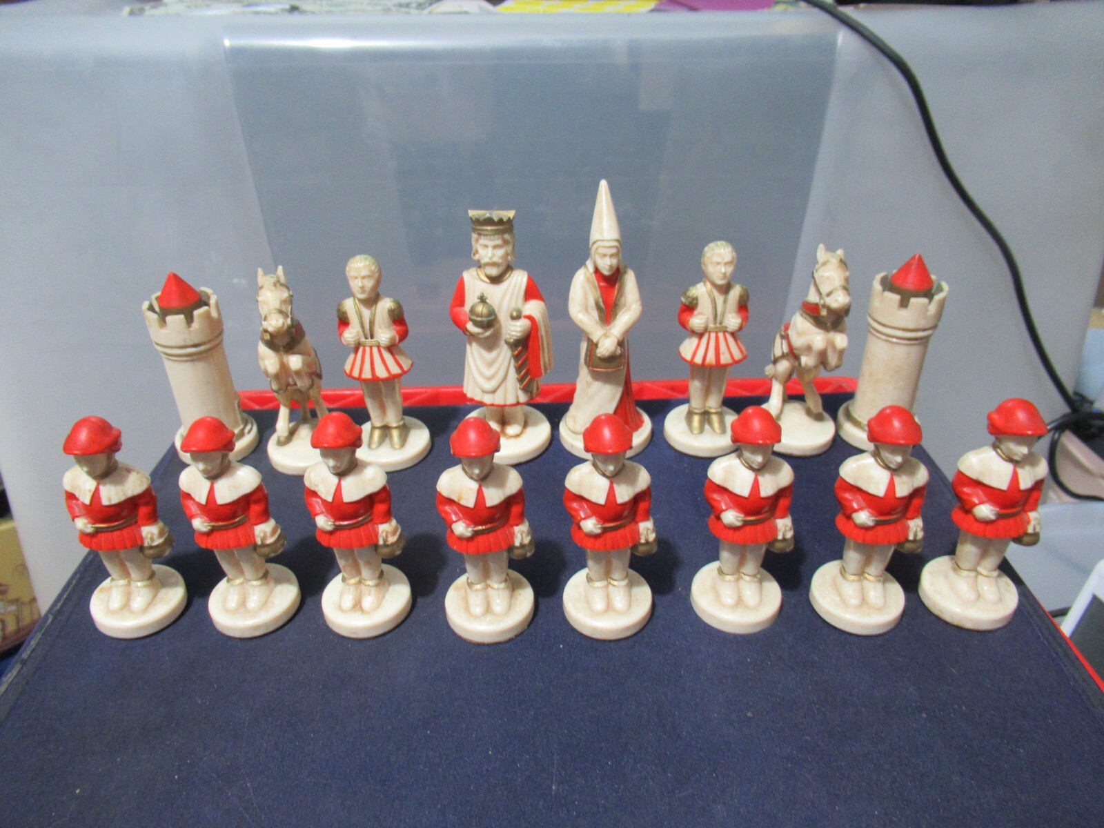 Stunning Vintage Camelot Chess Complete Set, Made In West Germany ...