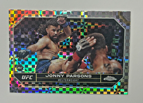 2024 Topps Chrome UFC JONNY PARSONS RC X-FRACTOR #72 | eBay