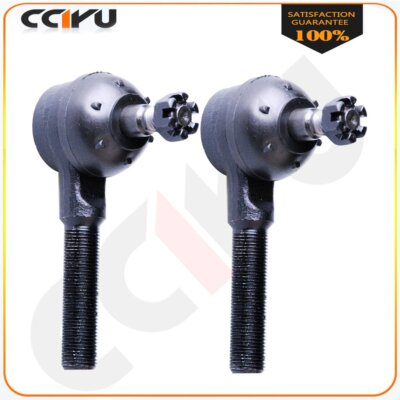 2 Piece New Front Outer Tie Rod End Link Suspension Kit For 1975-1982 ...