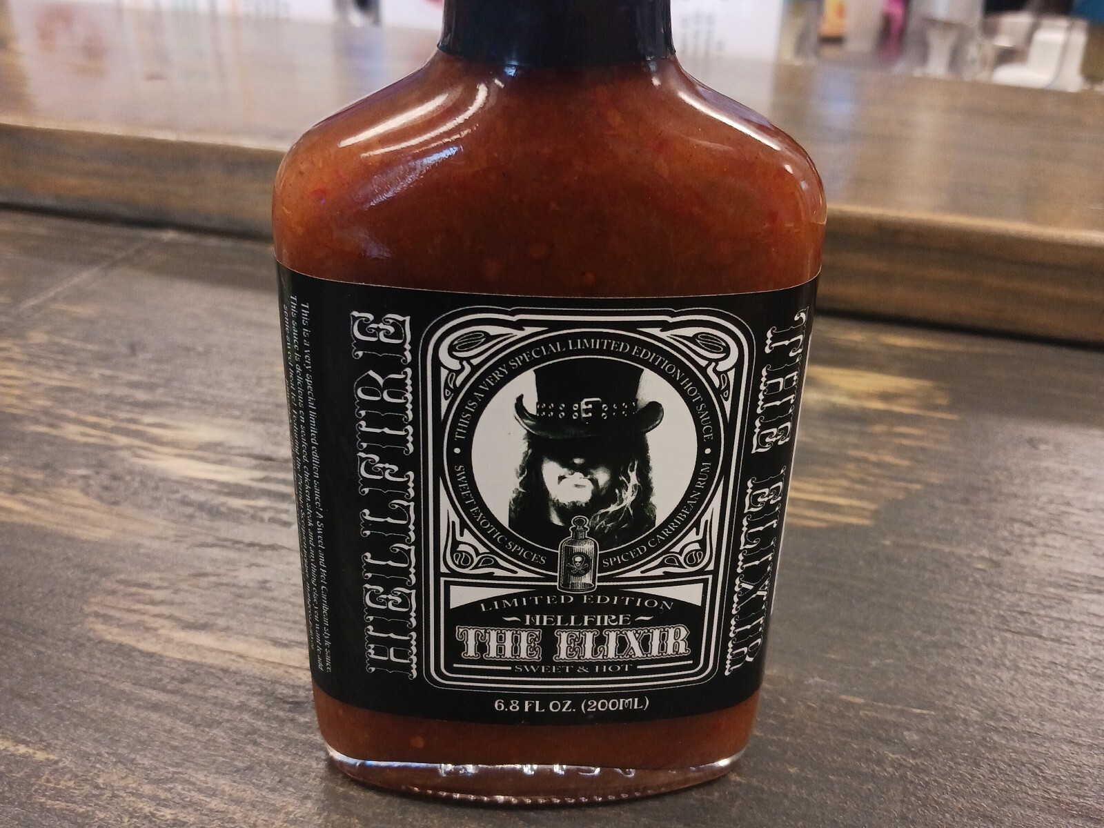 Hellfire Hot Sauce - 6.8 Ounces - Devil/Fear/Fiery/Green/Elixir/Vampira ...