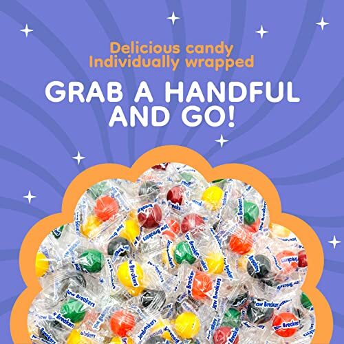 Jawbreakers Jaw Busters Mini Hard Candy Assorted Fruit Flavores 2 Pound ...