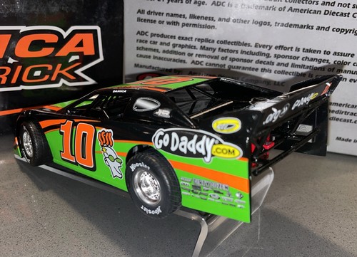 #10 Danica Patrick AUTOGRAPHED Godaddy.com Prelude Dirt Late Model 1/24 ...