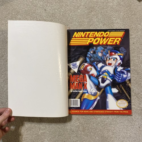 Nintendo Power BONUS ISSUE JAN 1994 VOL 56 Mega Man Silver Cover ...