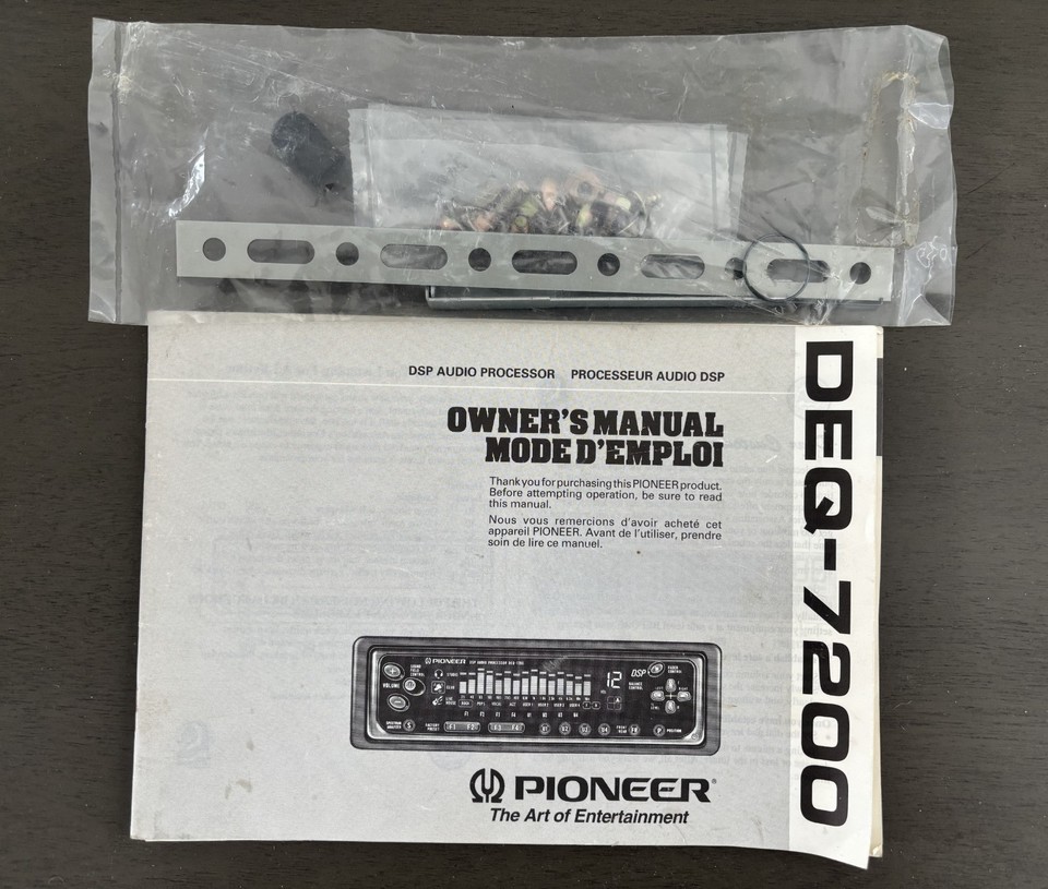 *NEW* Pioneer DEQ-7200 9200 DSP with EQ and Spectrum Analyzer | eBay