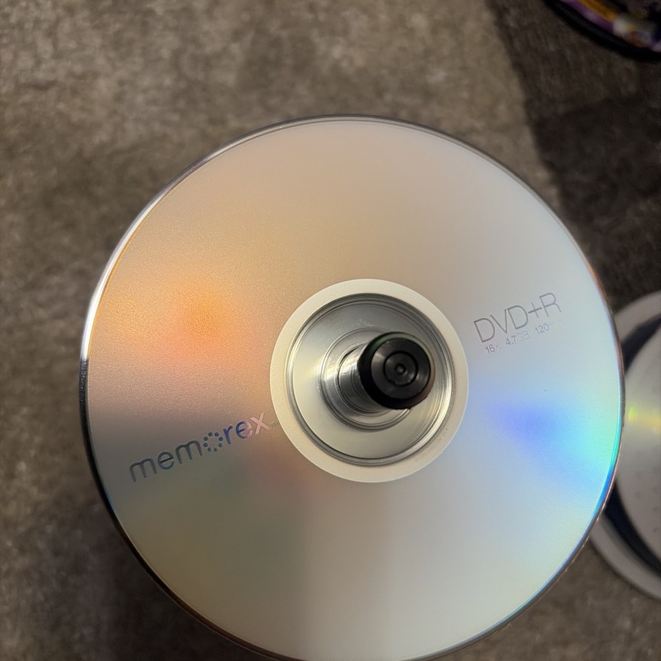 Sony DVD-R 4.7 GB 120 Min Blank Media Disc Mixed Lot Memorex DVD+R DL ...