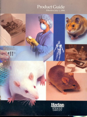 1994 Harlan Sprague Dawley Product Guide Mouse/Rat Test | eBay