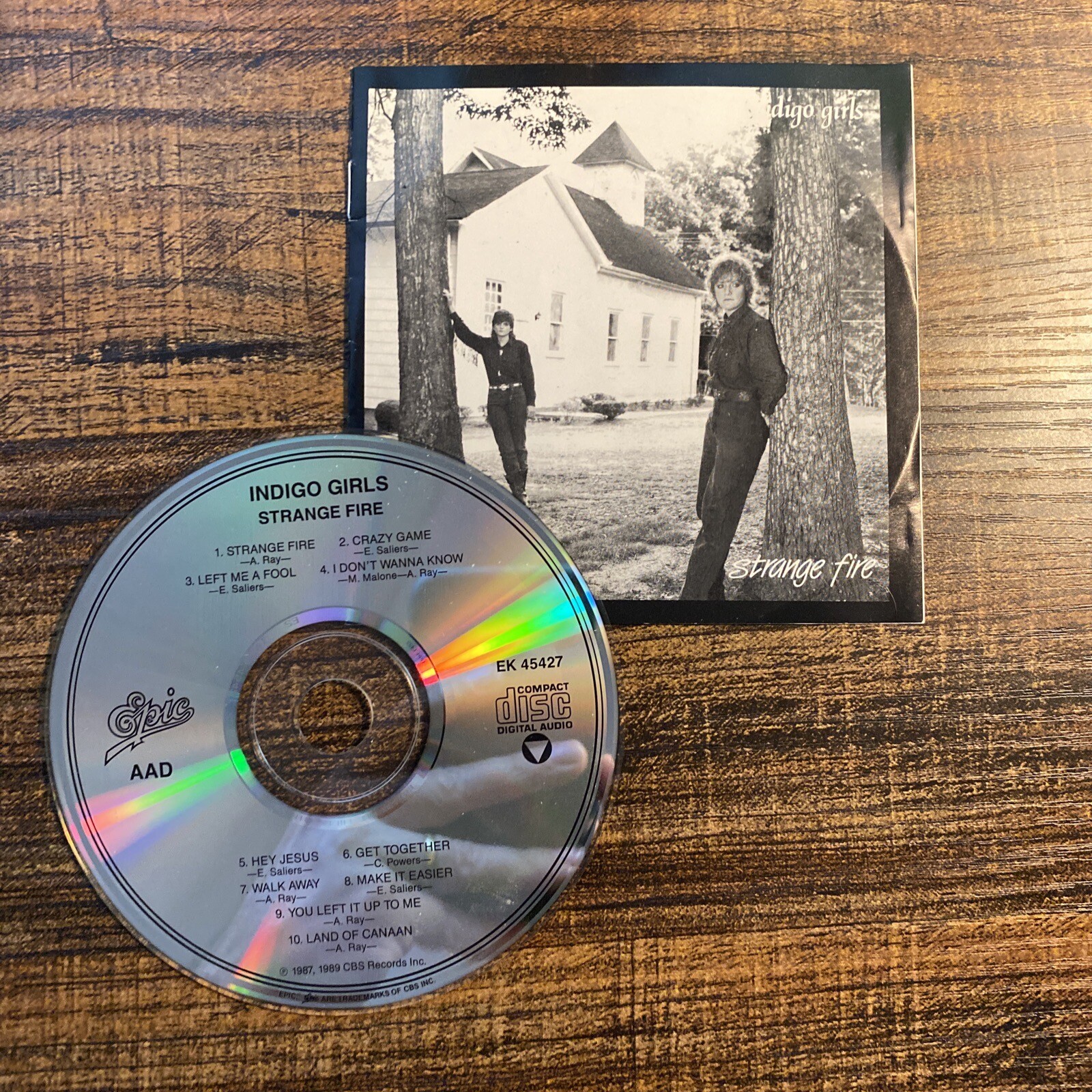 Indigo Girls : Strange Fire CD *NO CASE* 74644542721| eBay