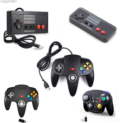 USB Wired SNES /NES/ N64 /Xbox 360 /NGC Controller for Windows PC MAC ...
