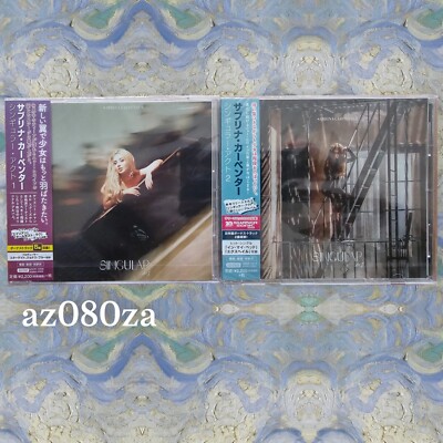 Sabrina Carpenter Singular Act I Act II New Sealed Japan CD Bonus ...