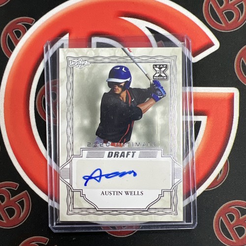 AUSTIN WELLS 2020 LEAF ULTIMATE DRAFT AUTOGRAPH #BA-AW2 | eBay