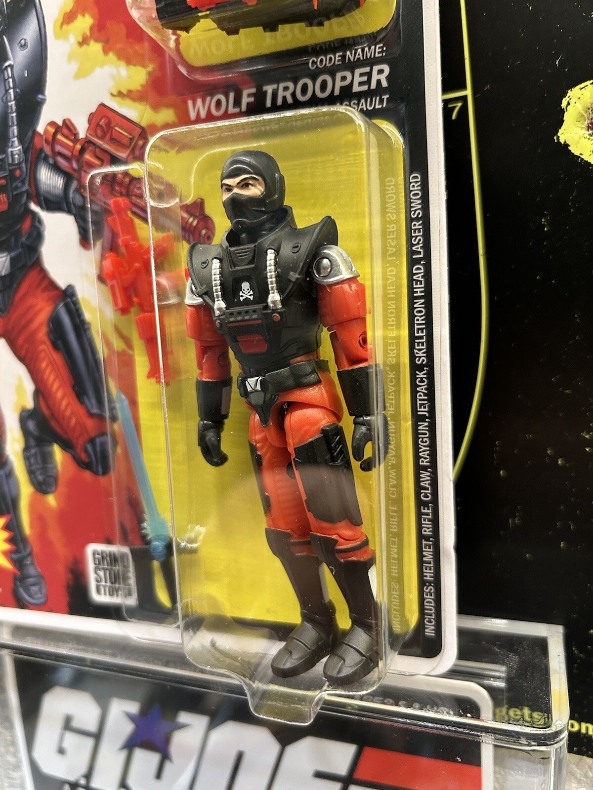 Roboskull MK II Red Shadows Carded MOC Wolf Trooper Skeletron Action ...