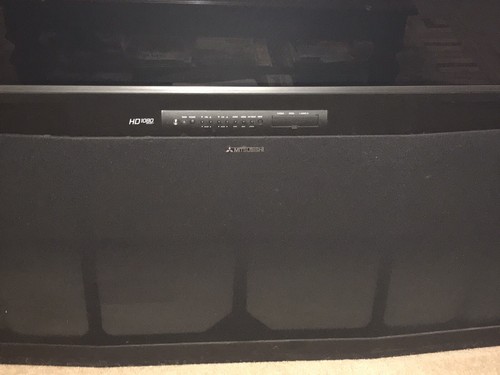 Vintage Mitsubishi 65"1080i HD Rear-Projection TV/Local Pickup Only ...
