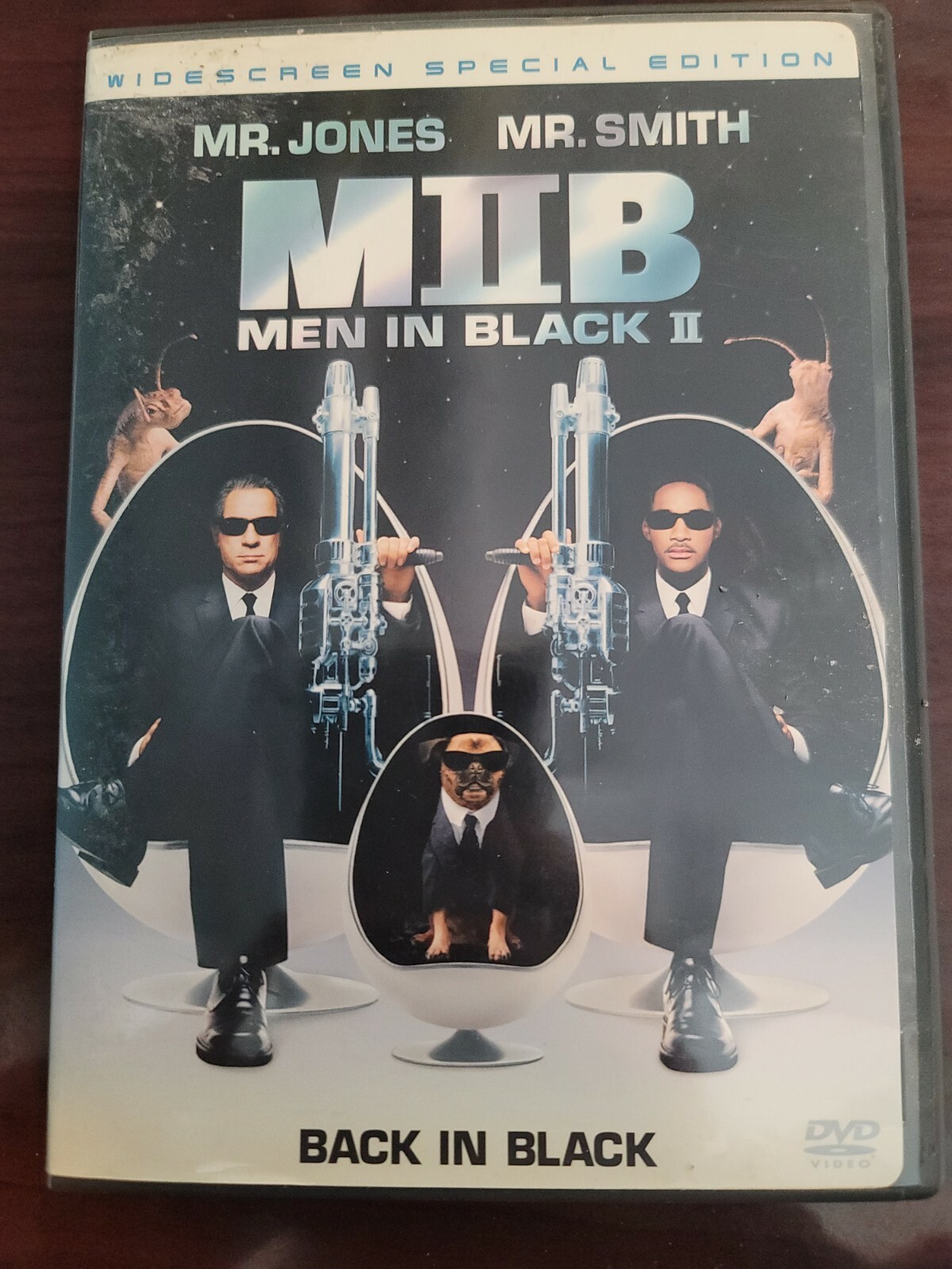 Men in Black II (DVD, 2002) Will Smith Widescreen Special Edition ...
