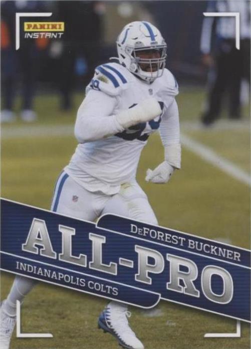 2020 Panini Instant Nfl All Pro Deforest Buckner 15 241 For Sale