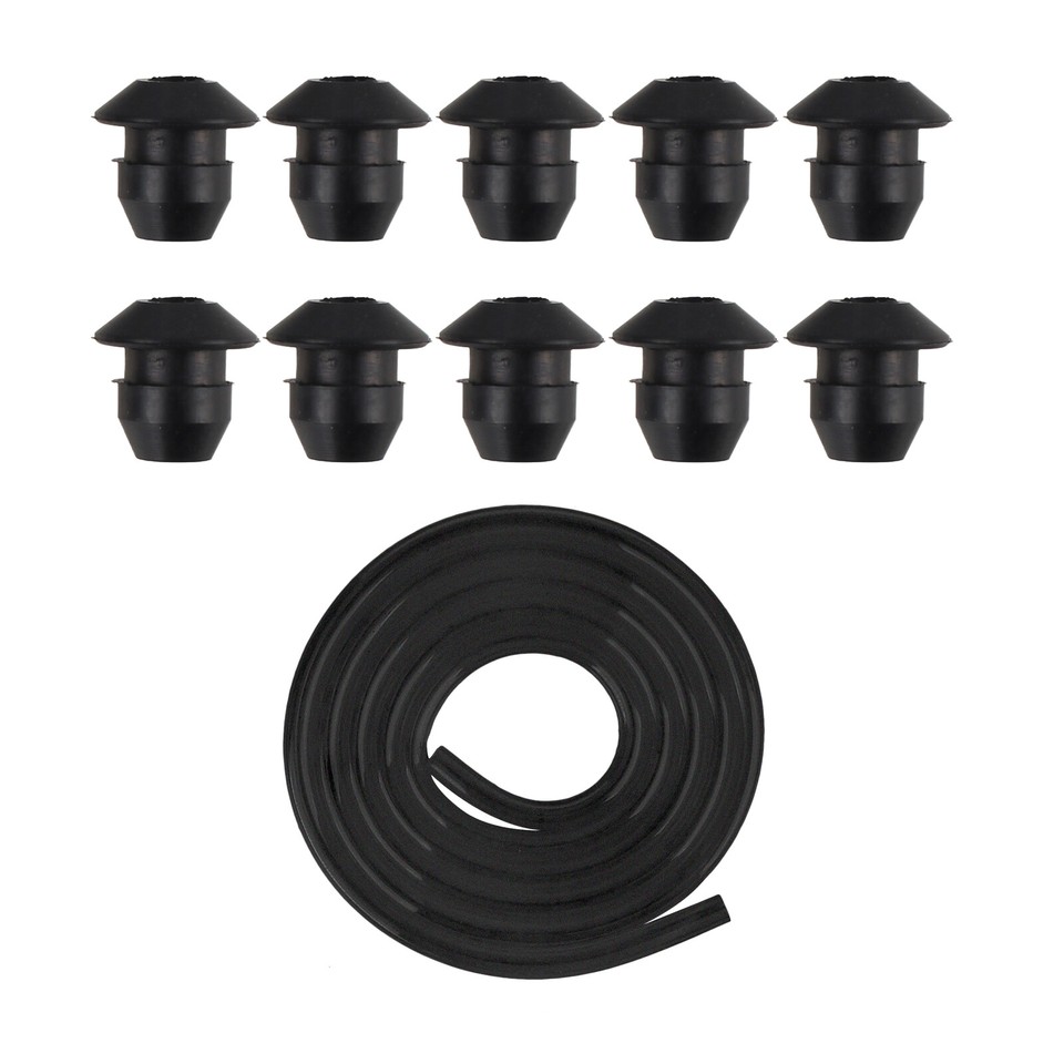 10X Fuel Tank Bushing Grommet+1x Fuel Line For Husqvarna 580457501 ...
