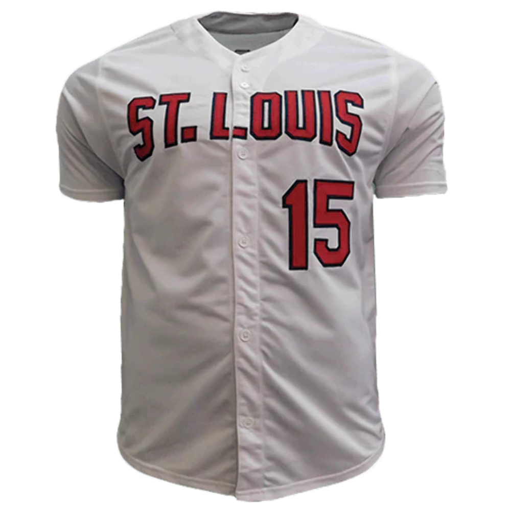 Jim Edmonds Autographed St. Louis Pro Style Baseball Jersey White (JSA ...